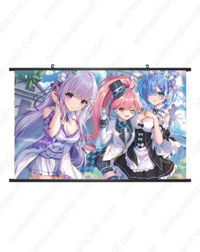 Re Zero Wall Scrolls - Anime Wall Scrolls