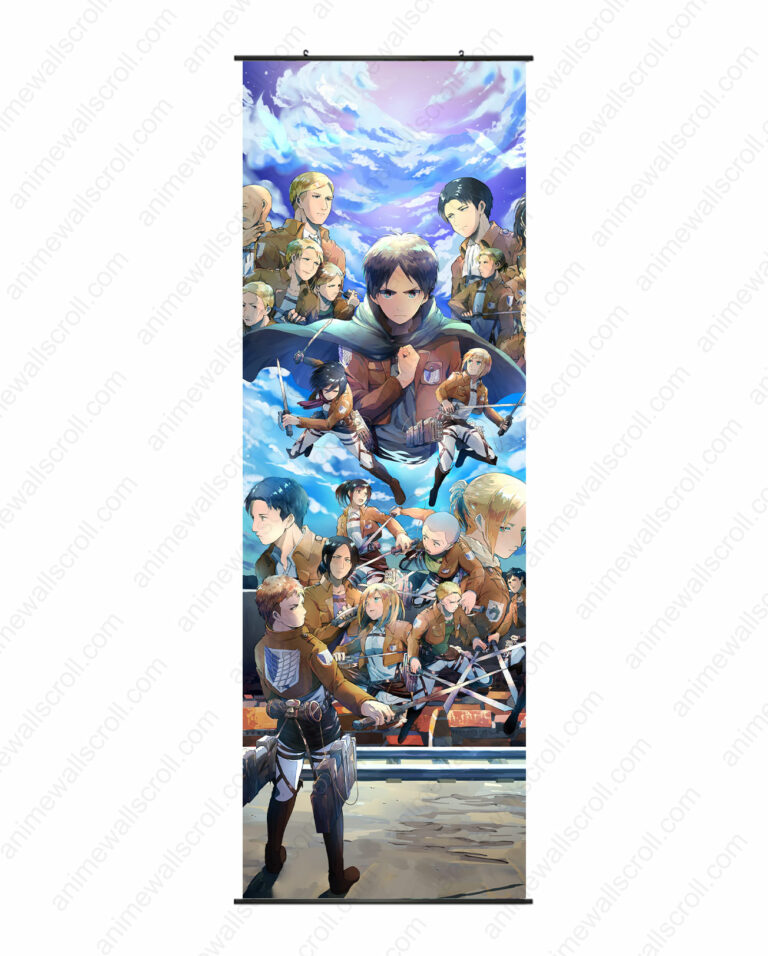 Anime Attack On Titan Big Wall Scroll Poster - Anime Wall Scrolls