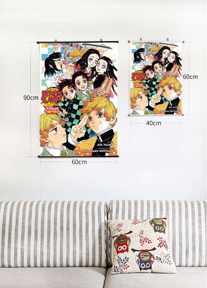 Demon Slayer Scroll Poster - Anime Wall Scrolls