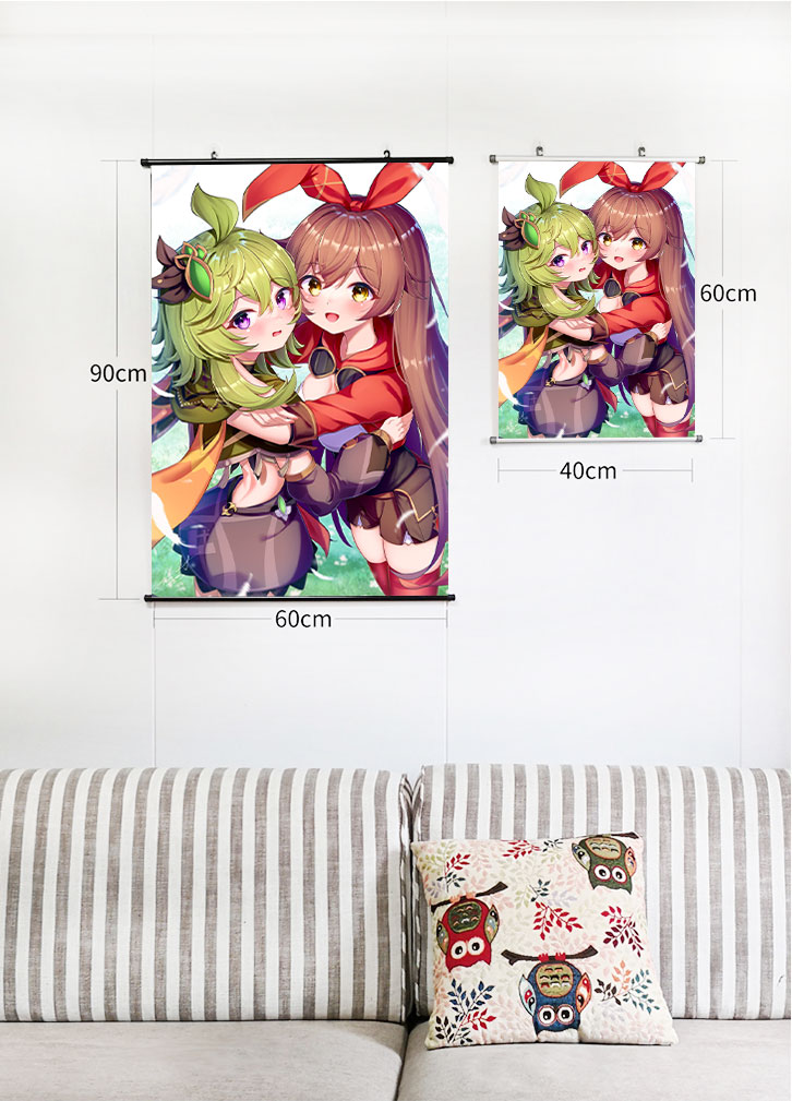 Genshin Impact Wall Scroll - Anime Wall Scrolls
