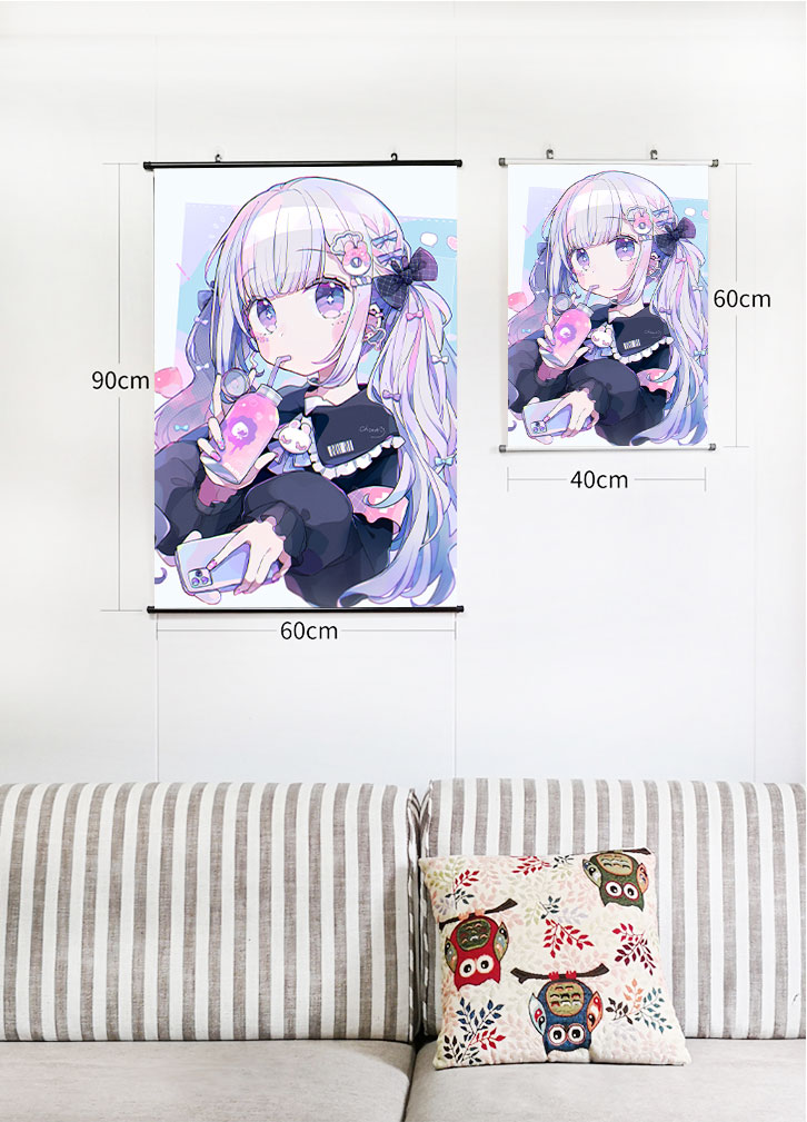 Cute Girl Anime Wall Scrolls - Anime Wall Scrolls