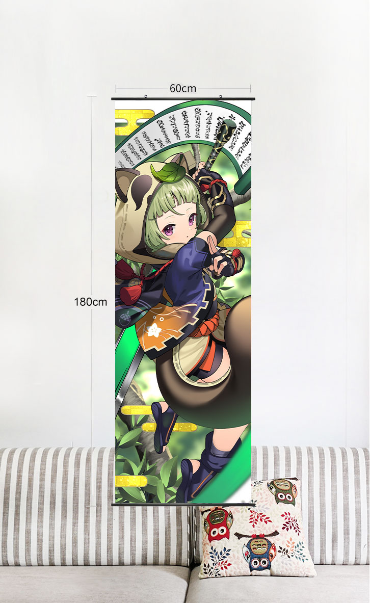 Sayu Genshin Impact Large Wall Scrolls - Anime Wall Scrolls